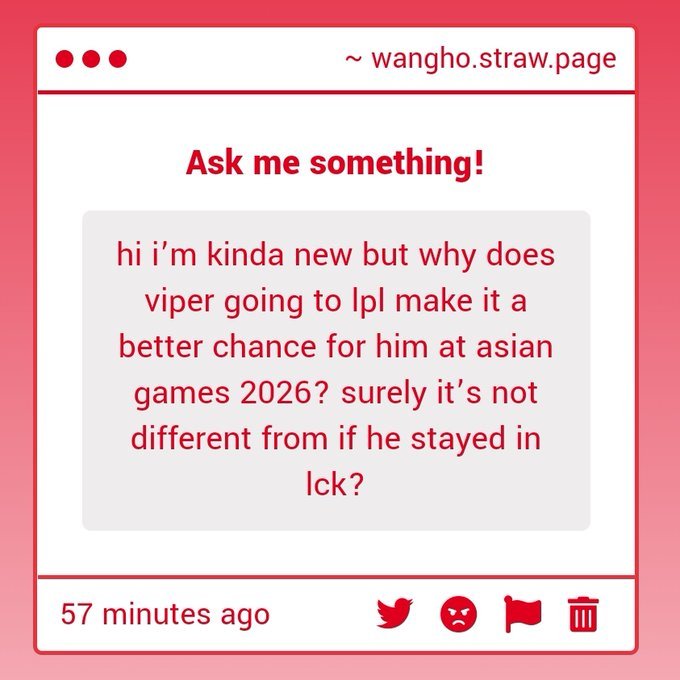 Viper转会LPL或提升其2026亚运会参赛机会|Viper|lpl|英雄联盟_新浪新闻