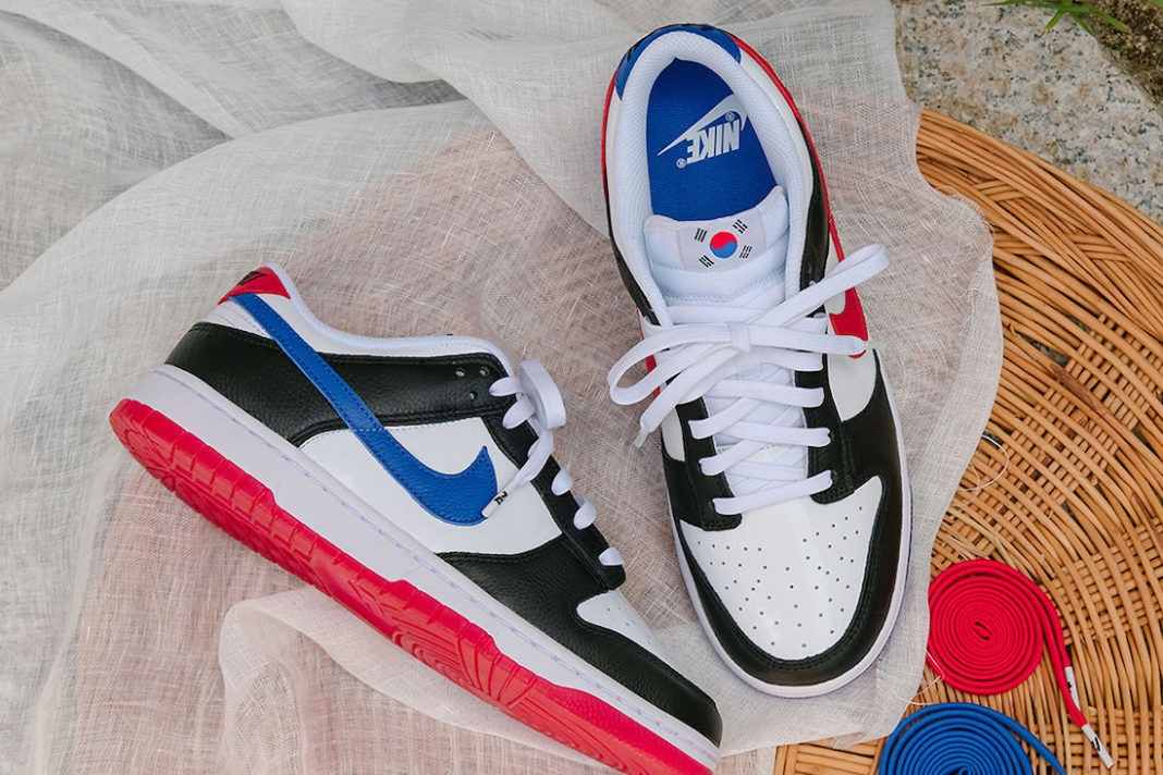 韩国限定 ？首尔 Nike Dunk Low「Seoul」发售信息曝光！|韩国|鞋跟|国旗_新浪新闻