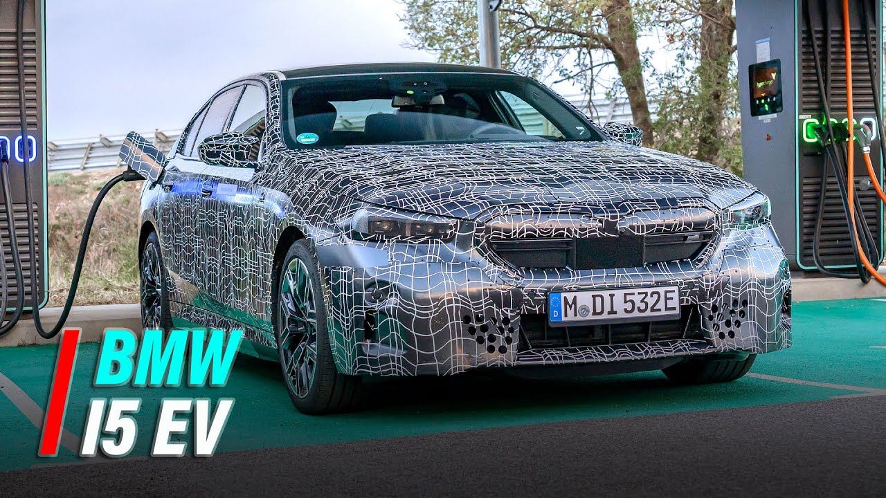 全新宝马I5 EV 谍照|新车谍照|汽车视频|新能源_新浪新闻