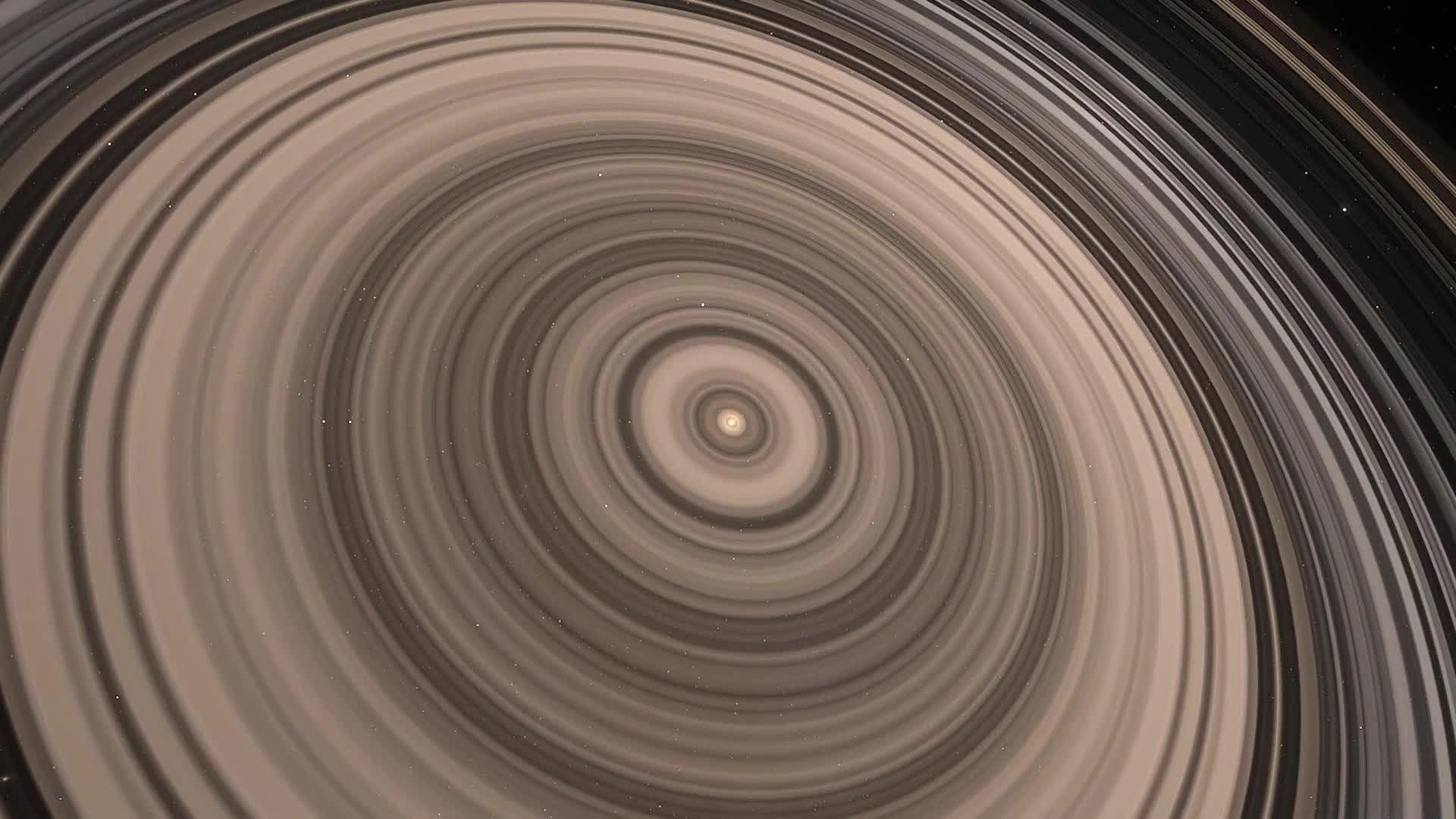 超级土星J1407B，光环能连接地球和太阳，长达1.8亿公里_新浪新闻