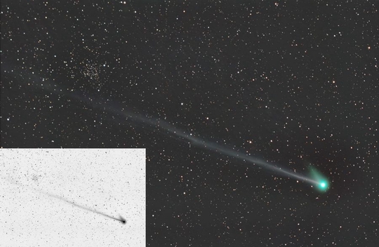 麦克诺彗星与星团NGC 1245