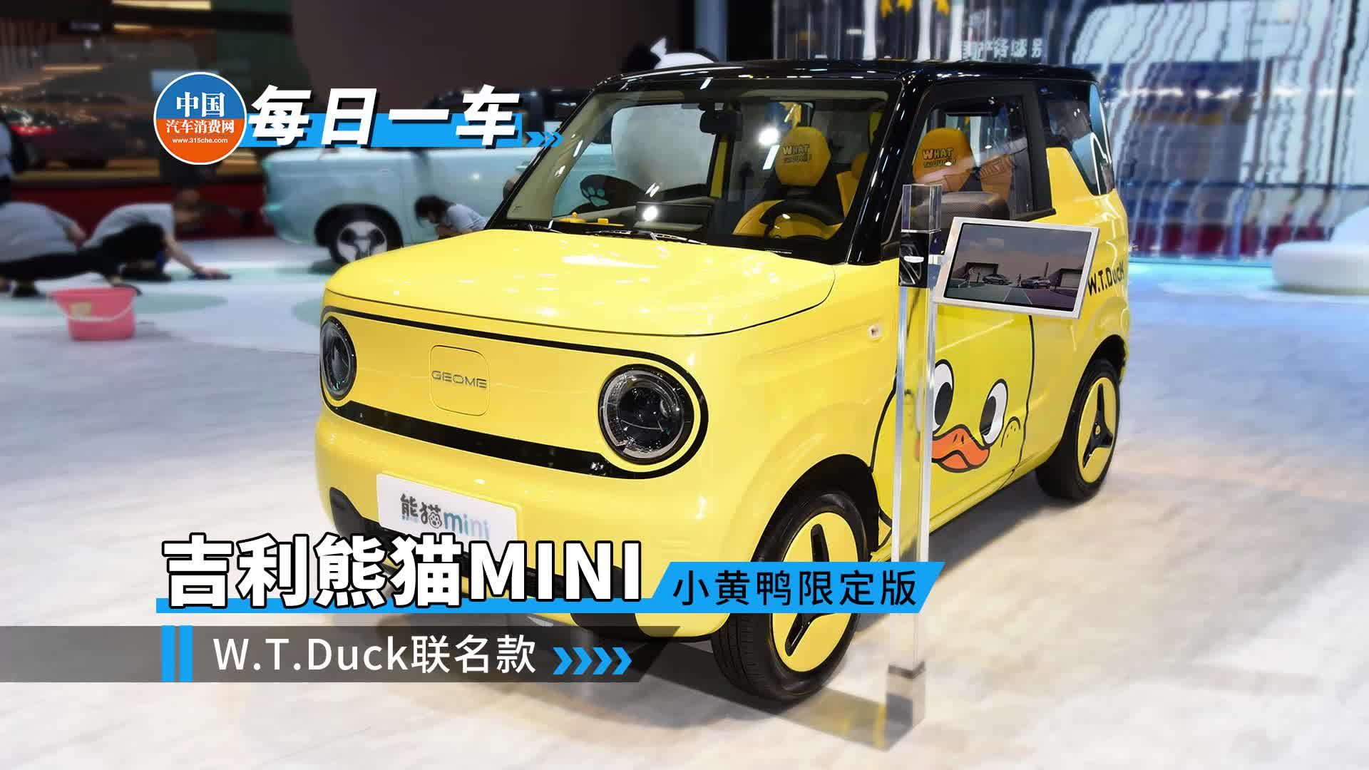 W.T.Duck联名款，吉利熊猫MINI小黄鸭限定版发布|新车发布|国产新车|新能源_新浪新闻