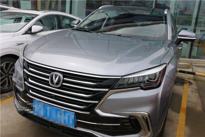 银灰色CS85提车分享-新浪汽车