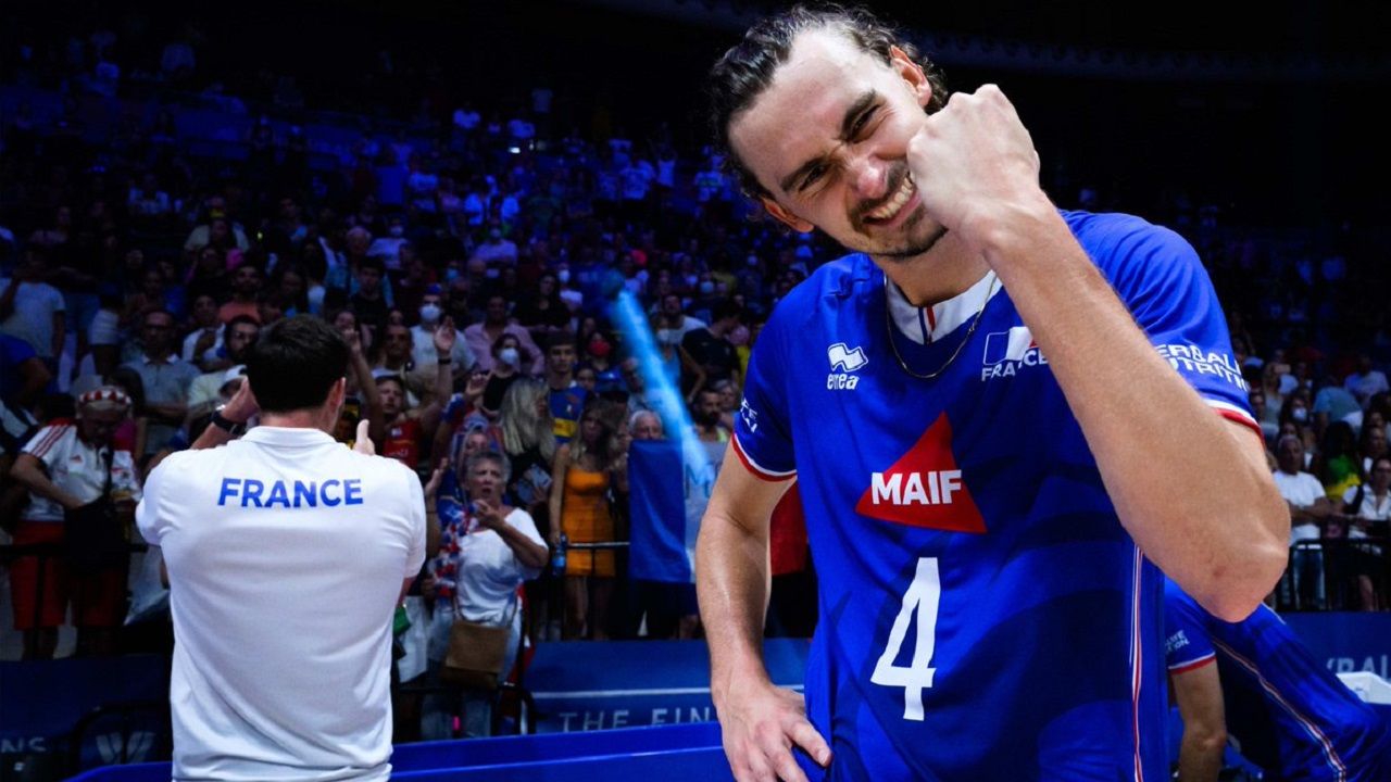 帕特里！2022世界男排联赛最佳接应Jean Patry风采一窥！_新浪新闻