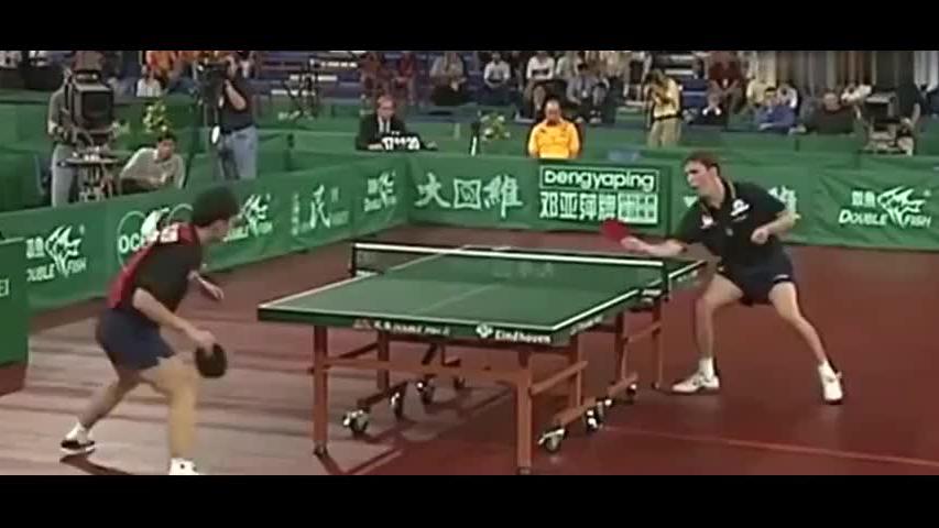 绝对经典！马琳vs瓦尔德内尔，直板之神的巅峰对决_新浪新闻