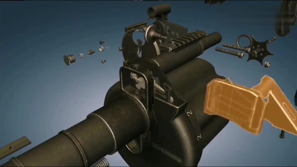 MGL MK1L榴弹发射器的分解_新浪新闻