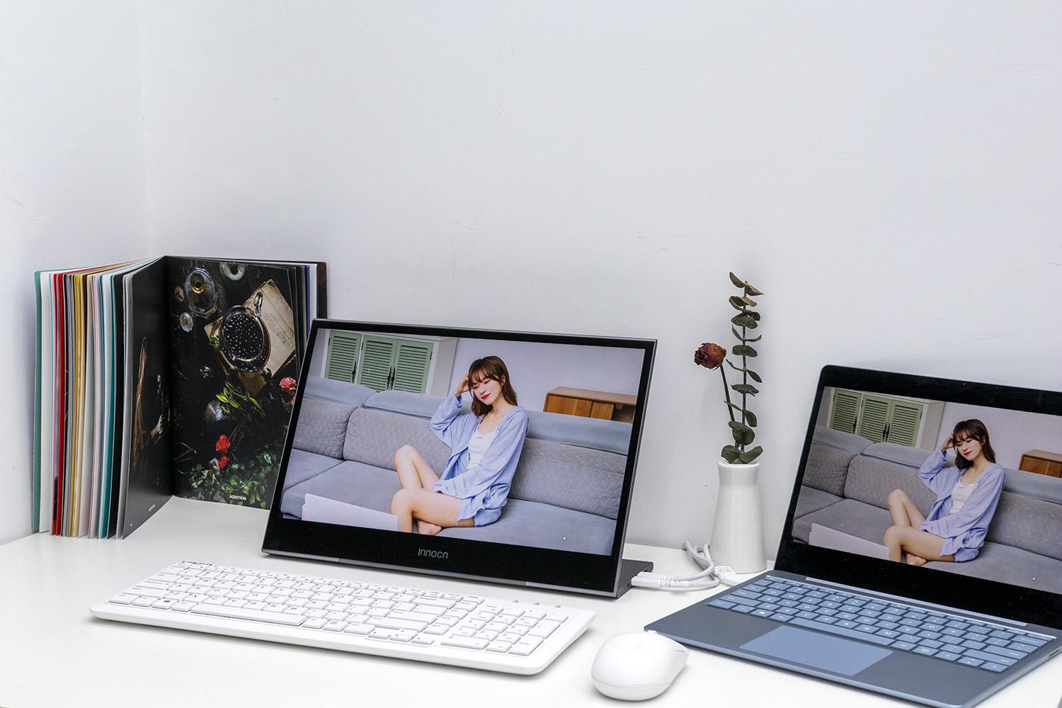 INNOCN N1U PRO便携显示屏，办公娱乐分屏轻松实现|扩展|显示器|办公_新浪新闻