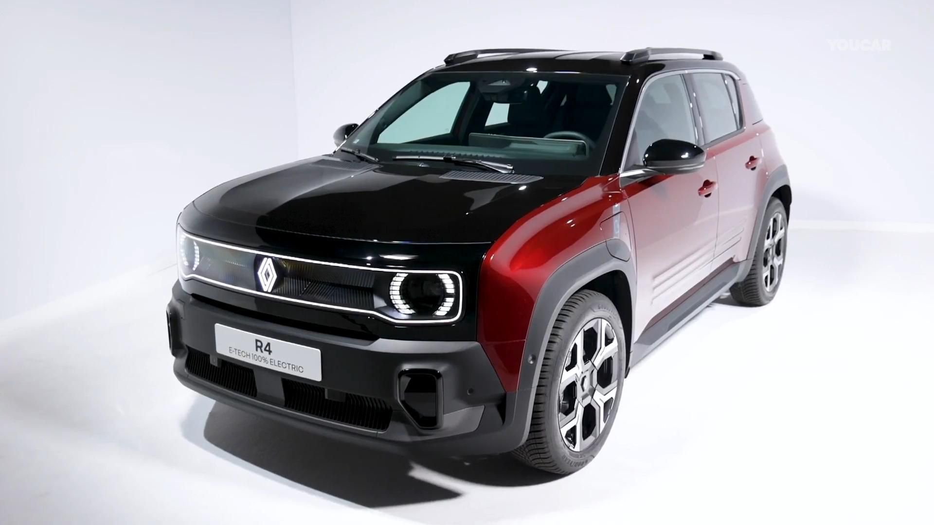 【巴黎车展】雷诺4 E-Tech实拍展示|新车实拍|法系新车|新能源_新浪新闻