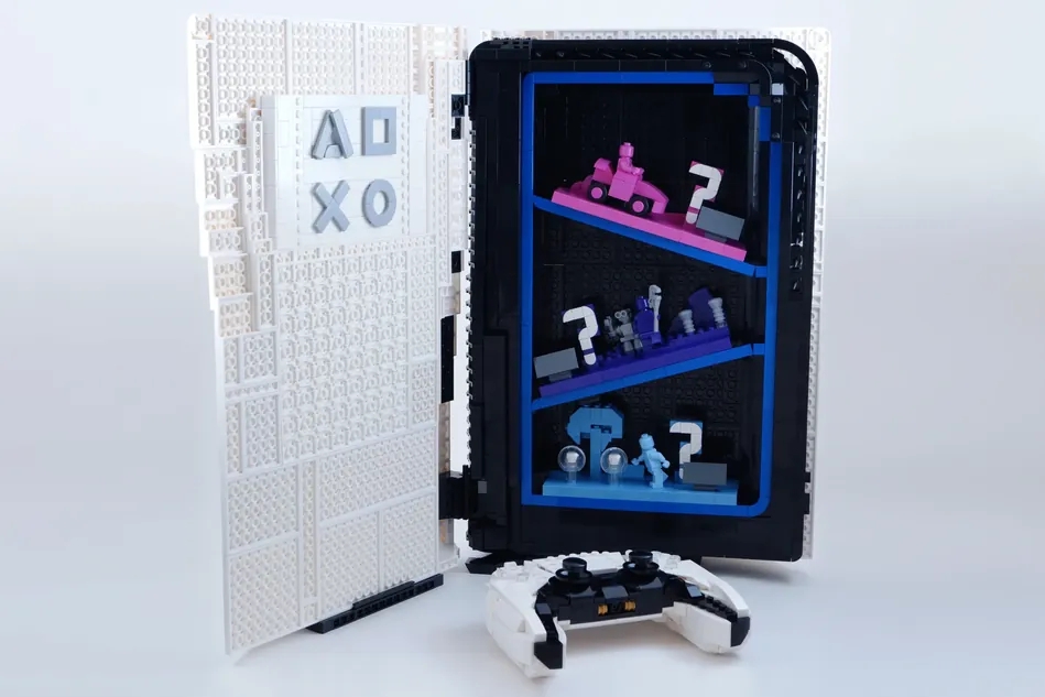 用乐高打造PS5：雨露均沾的乐高游戏机作品，你pick么？（下篇）|ideas|乐高|手柄_新浪新闻