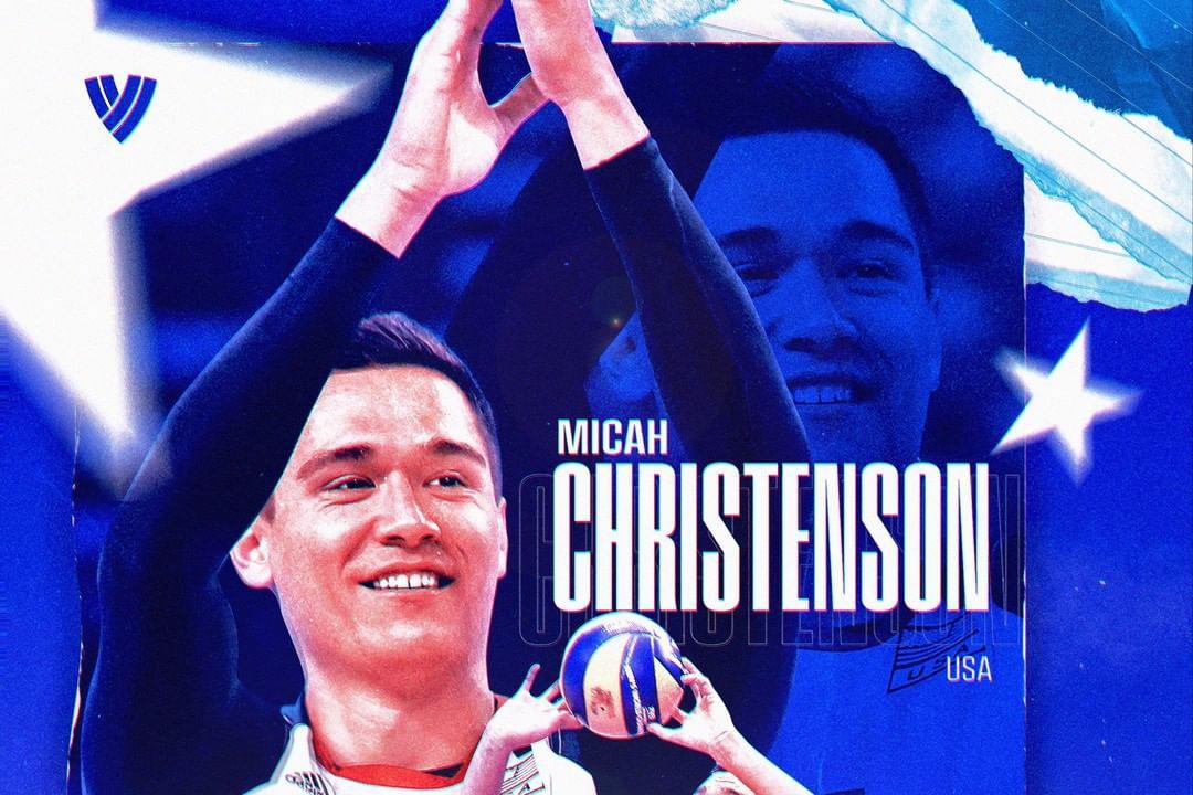 克里斯滕森！国际排联百大榜第52位上榜球星Micah Christenson！|克里斯滕森|排联|百大_新浪新闻