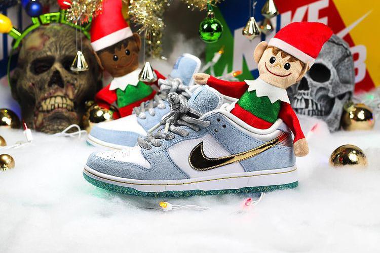 冰雪奇缘 Dunk ？Sean Cliver x Nike SB Dunk 联名国内发售！_新浪新闻