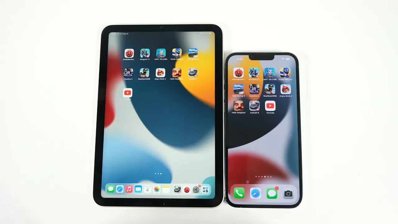 iPhone13 ProMax与iPad mini6性能对比测试|iPhone13|手机评测|性能对比测试_新浪新闻