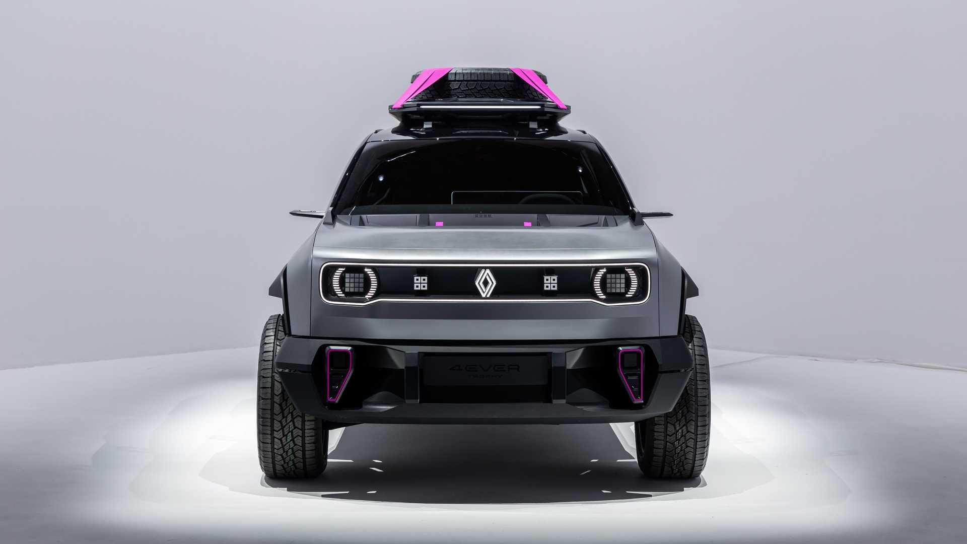 硬派电动再增猛将 雷诺 4ever Trophy 概念车亮相巴黎车展-新浪汽车