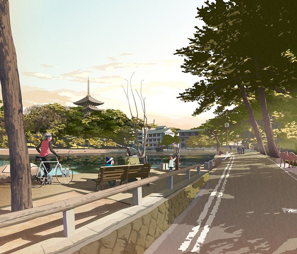 Jiro Miyata 配色清爽的夏日主题插画（下）