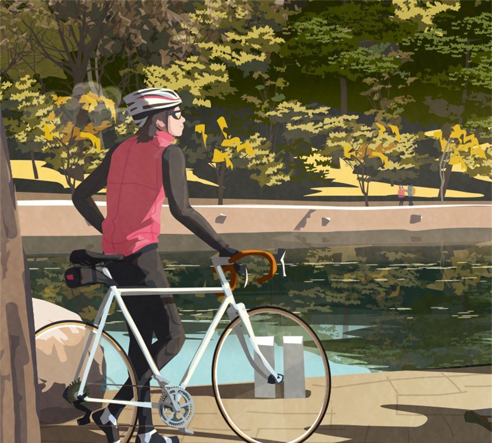 Jiro Miyata 配色清爽的夏日主题插画（下）