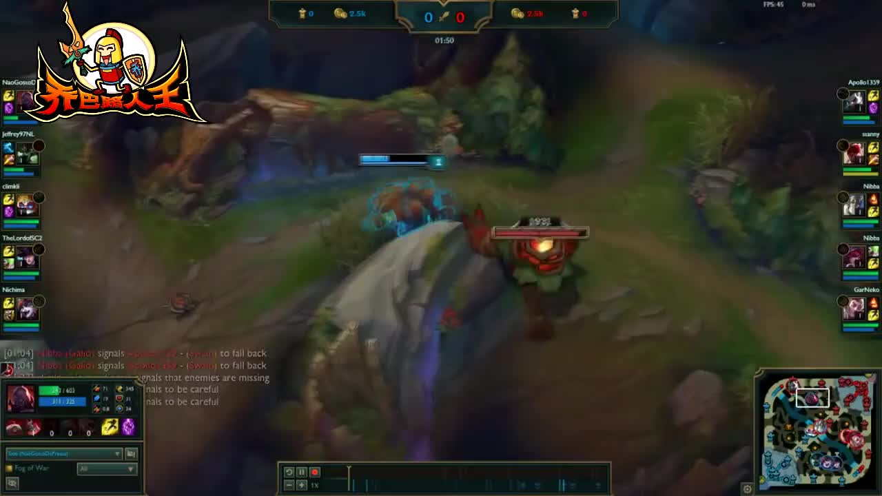 LOL S8一级必拿红Buff的上单, 这套路千场难遇一次!_新浪新闻