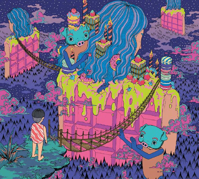 幻想的世界，SANGHO BANG作品