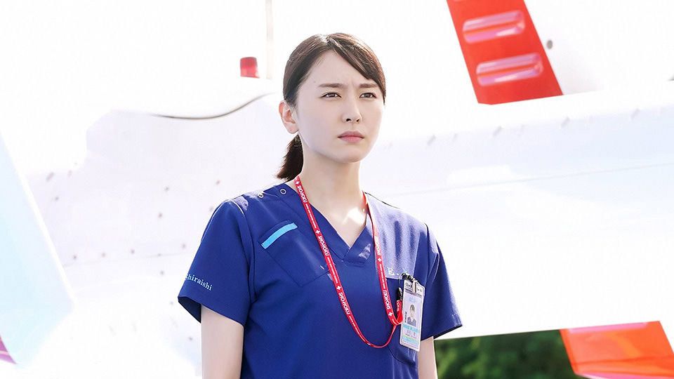 新垣结衣《Code Blue》剧照，拥有一双能融化一切的清澈透明眼睛