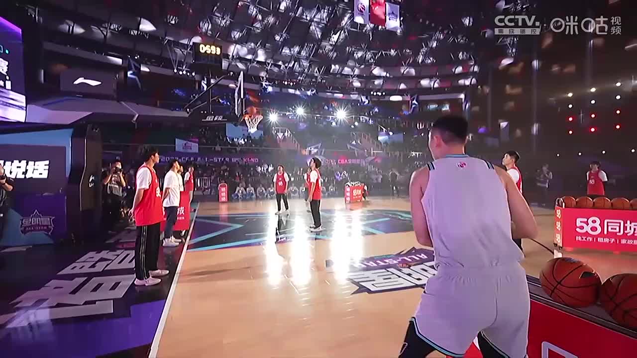 还得是原帅！CBA三分大赛预赛轰下21分，以第一名晋级决赛_新浪新闻