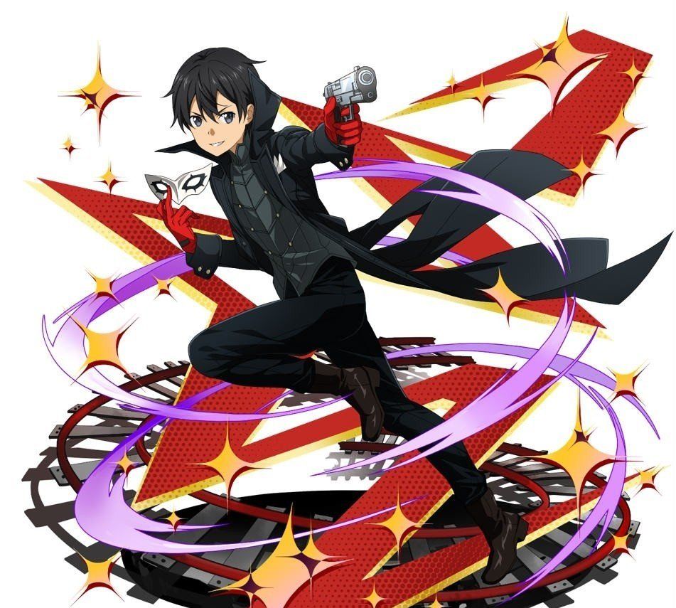 《刀剑神域》手游与《P5R》联动，SAO变身心之怪盗团偷走你的心