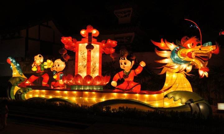 关于中秋那些事儿：花灯