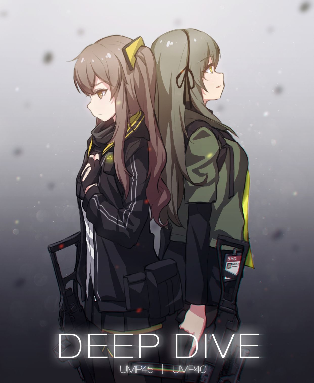 《少女前线》45姐和ump40姐妹，美图合集