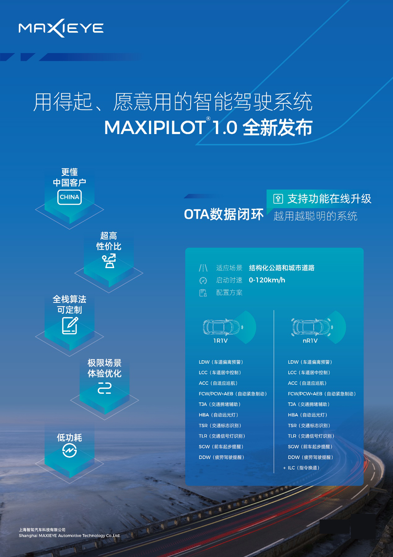 MAXIEYE发布MAXIPILOT 1.0高性价比L2智能驾驶系统__财经头条