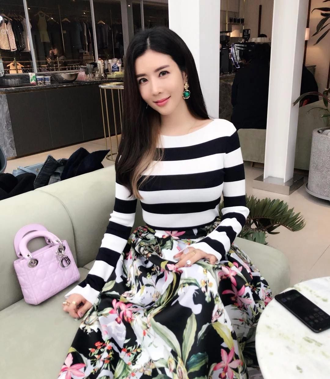 韩国时尚博主manyo_yoojin美图