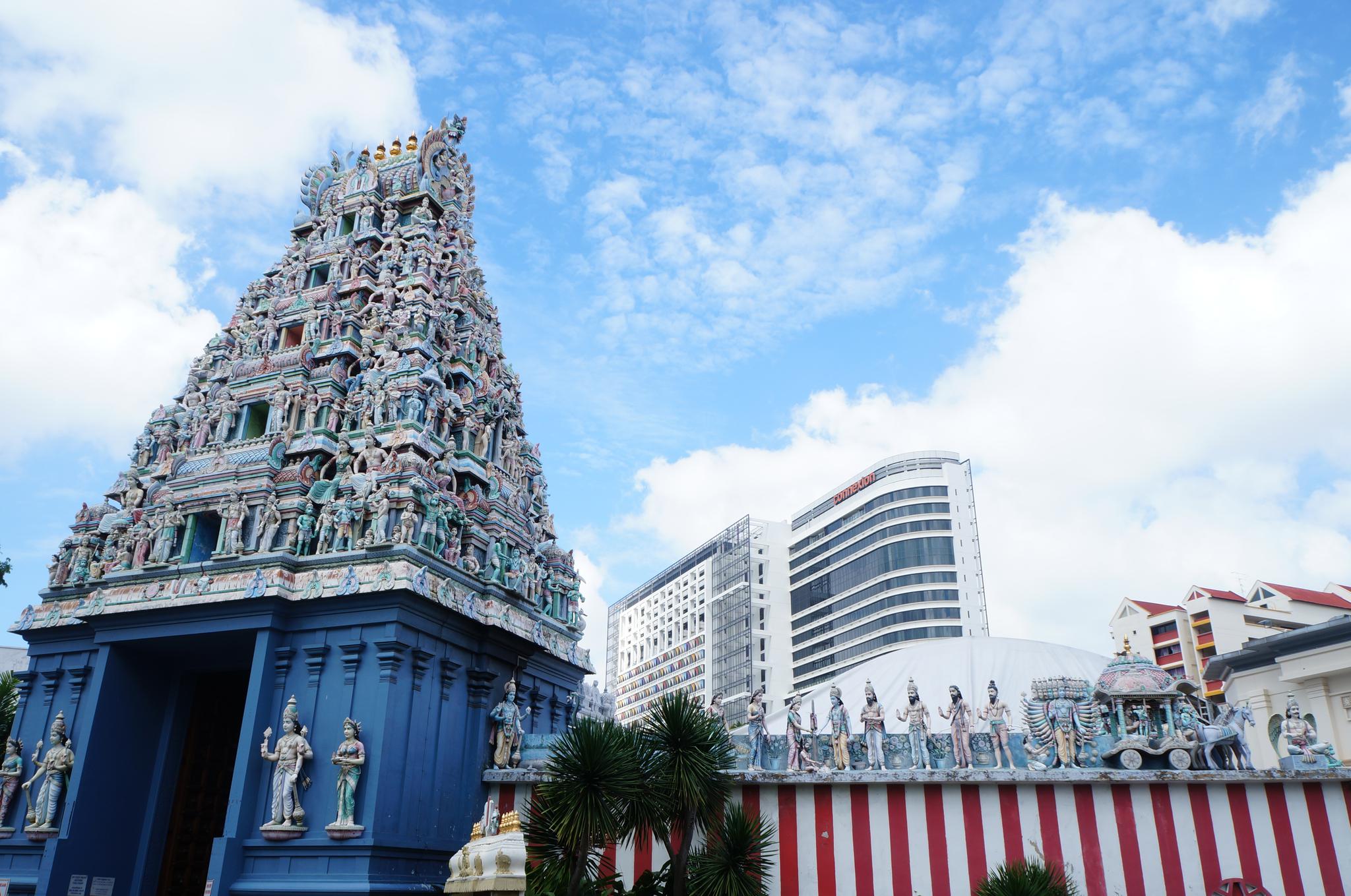 游览 东南亚 新加坡 马里安曼兴都庙|马里|东南亚|安曼_新浪新闻