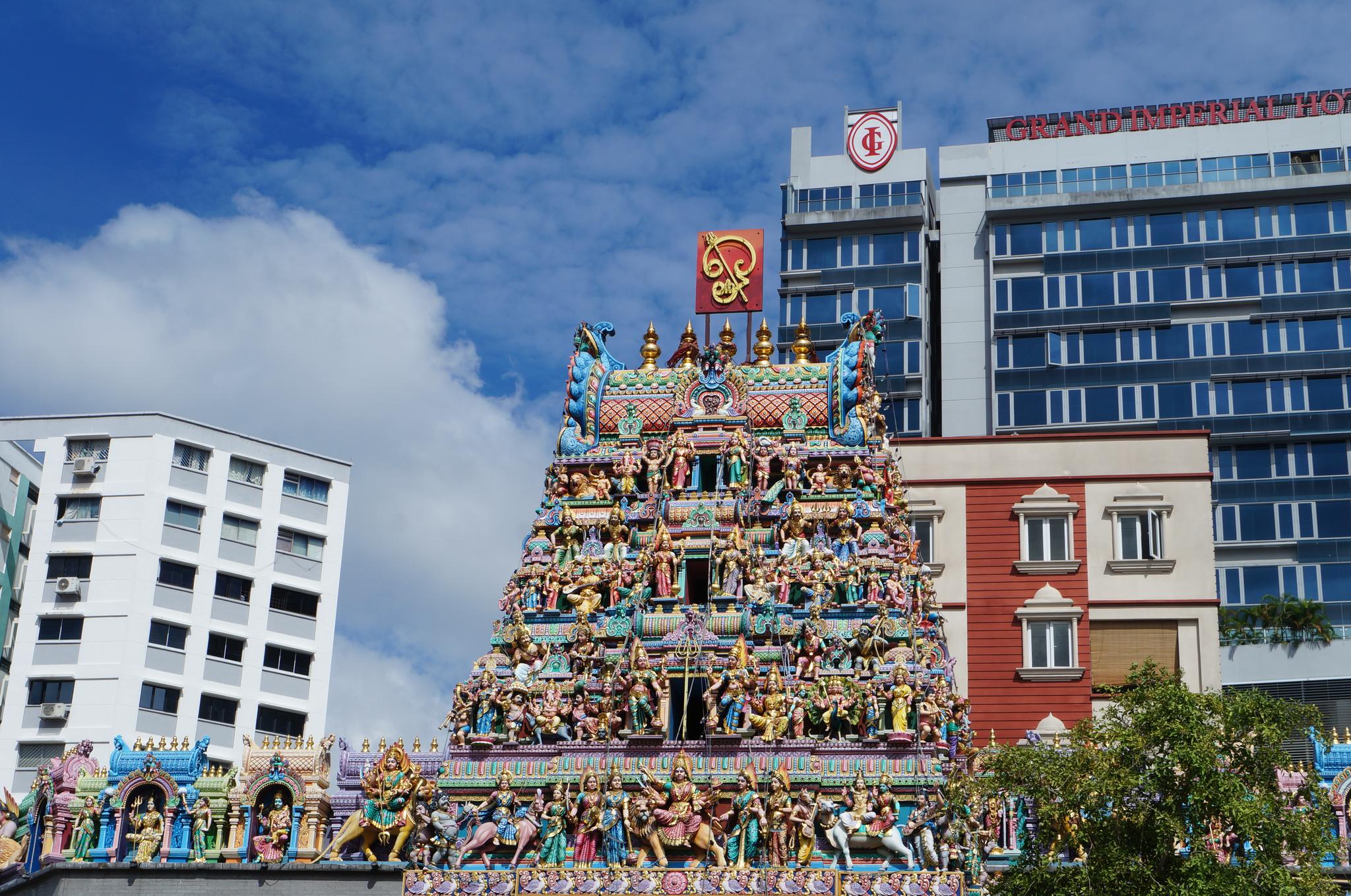 游览 东南亚 新加坡 马里安曼兴都庙|马里|东南亚|安曼_新浪新闻