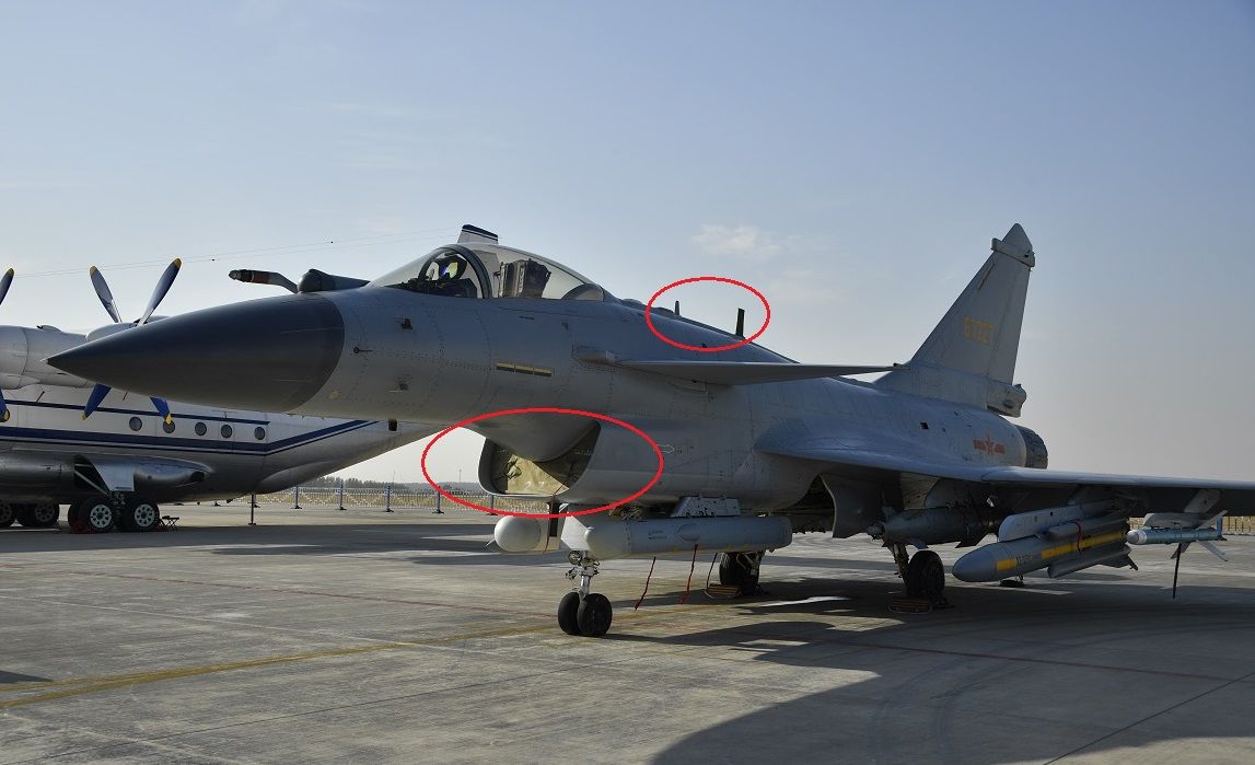 原创图片，你不知道的歼-10B细节__财经头条