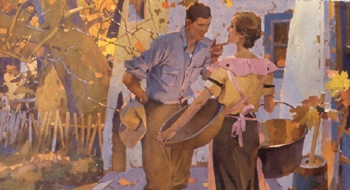 生活的艺术——美国画家Walter H. Everett作品