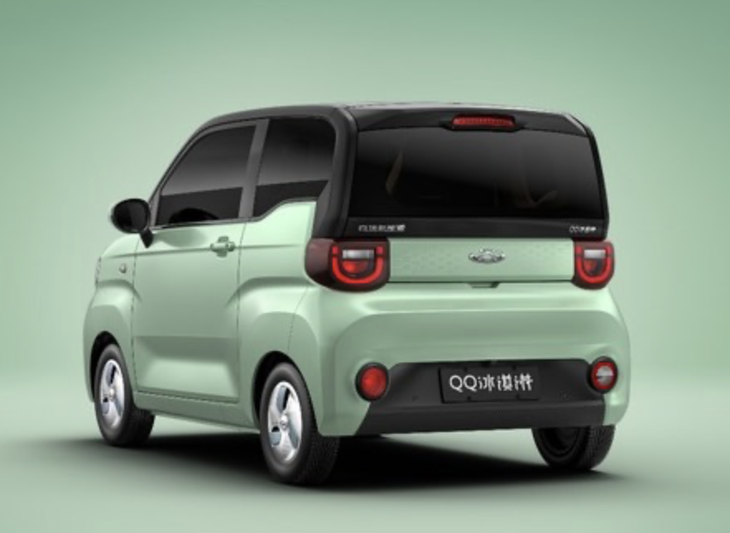 奇瑞QQ冰淇淋官图发布 成都车展亮相/对标车型五菱宏光MINI EV-新浪汽车