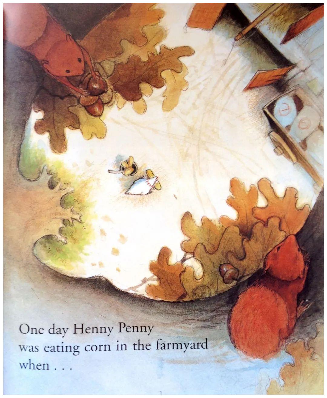 英语磨耳朵丨母鸡潘妮Henny Penny