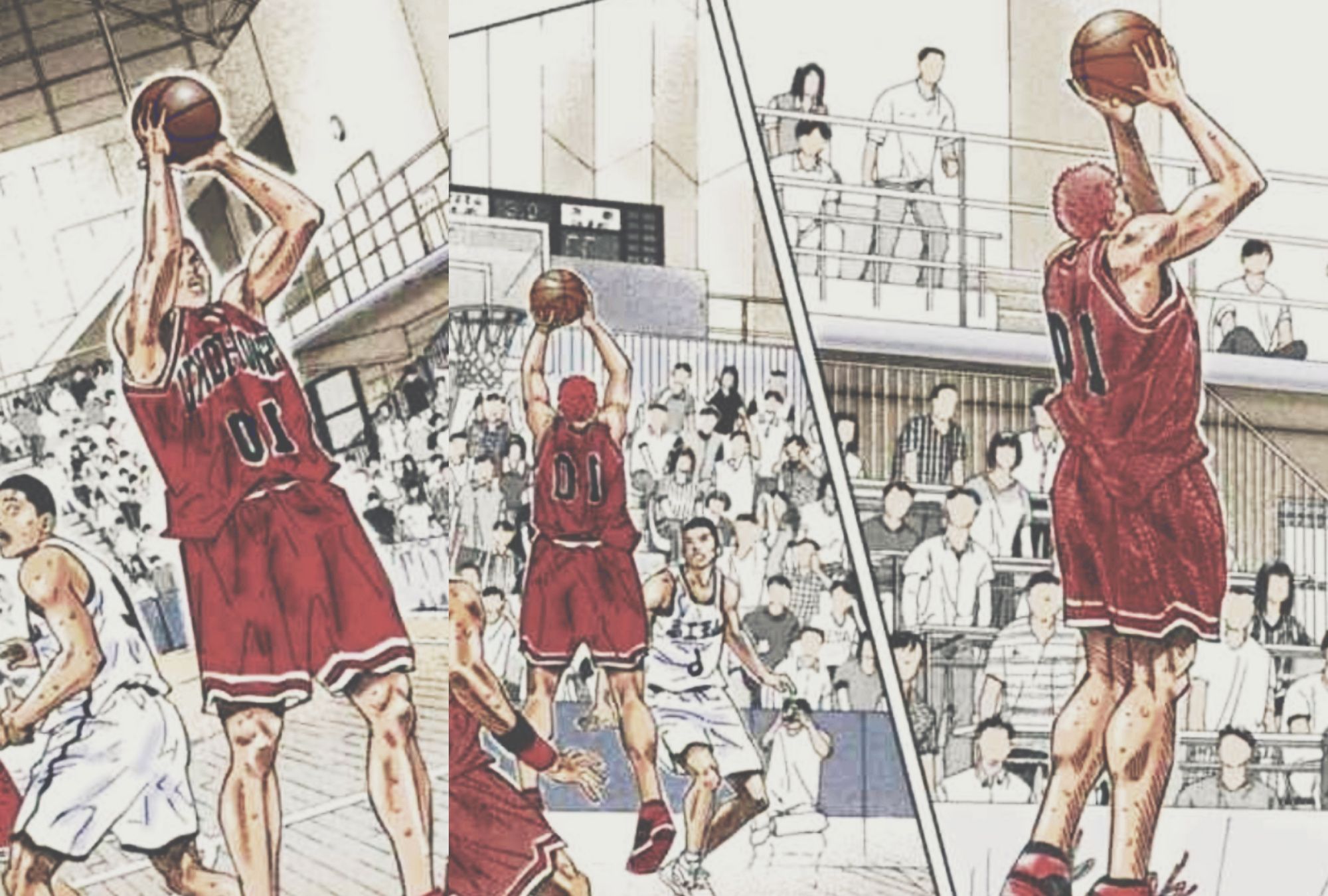 全国大赛篇，山王一战樱木花道的14分足够惊艳