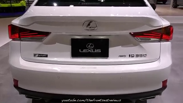 2020款雷克萨斯IS350F-Sport展示，车身造型非常运动！_新浪新闻