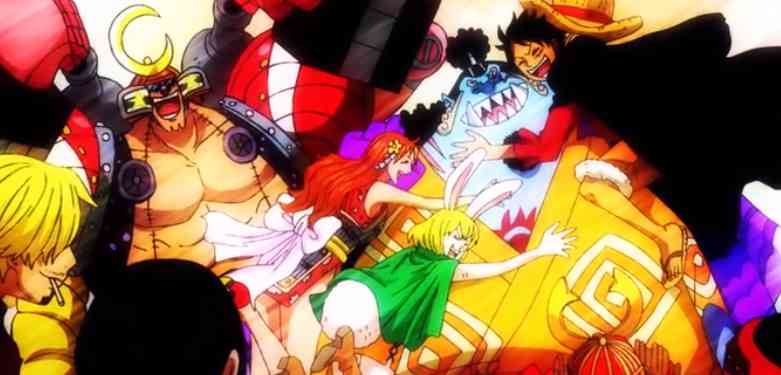 海贼王981集动画魔改了两处地方，全员喝酒的名场面被删除了