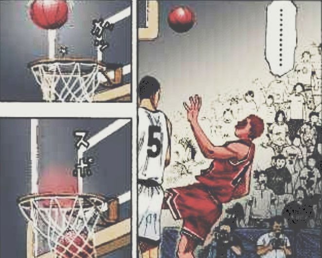 全国大赛篇，山王一战樱木花道的14分足够惊艳