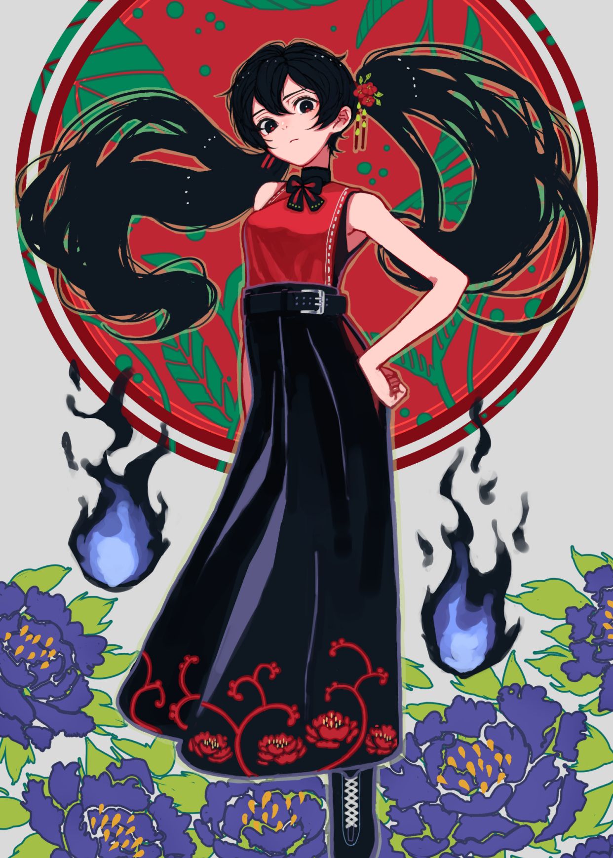 「P站美图」日本画师Kaneni插画作品，和风你爱了吗？