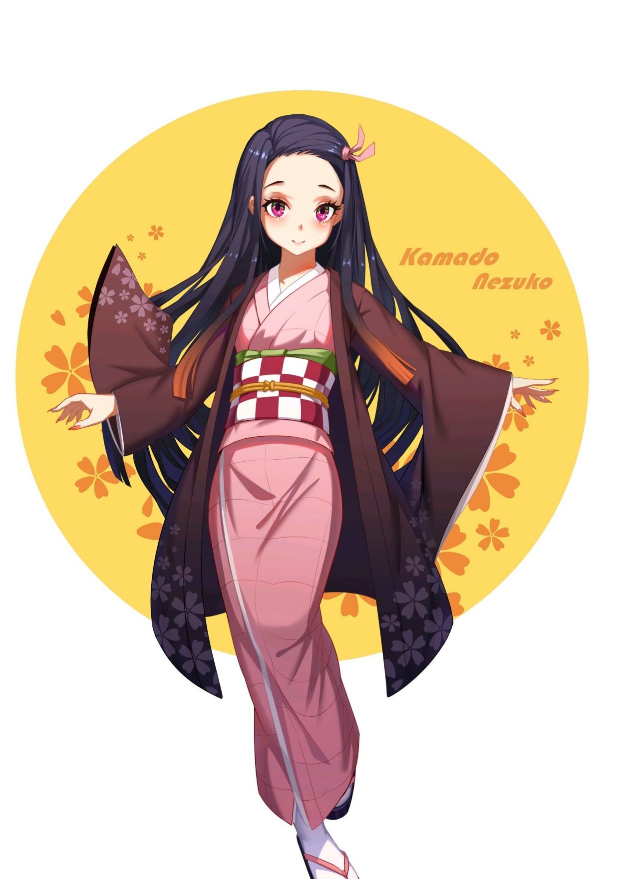 《鬼灭之刃》祢豆子壁纸 陪你一起萌萌哒