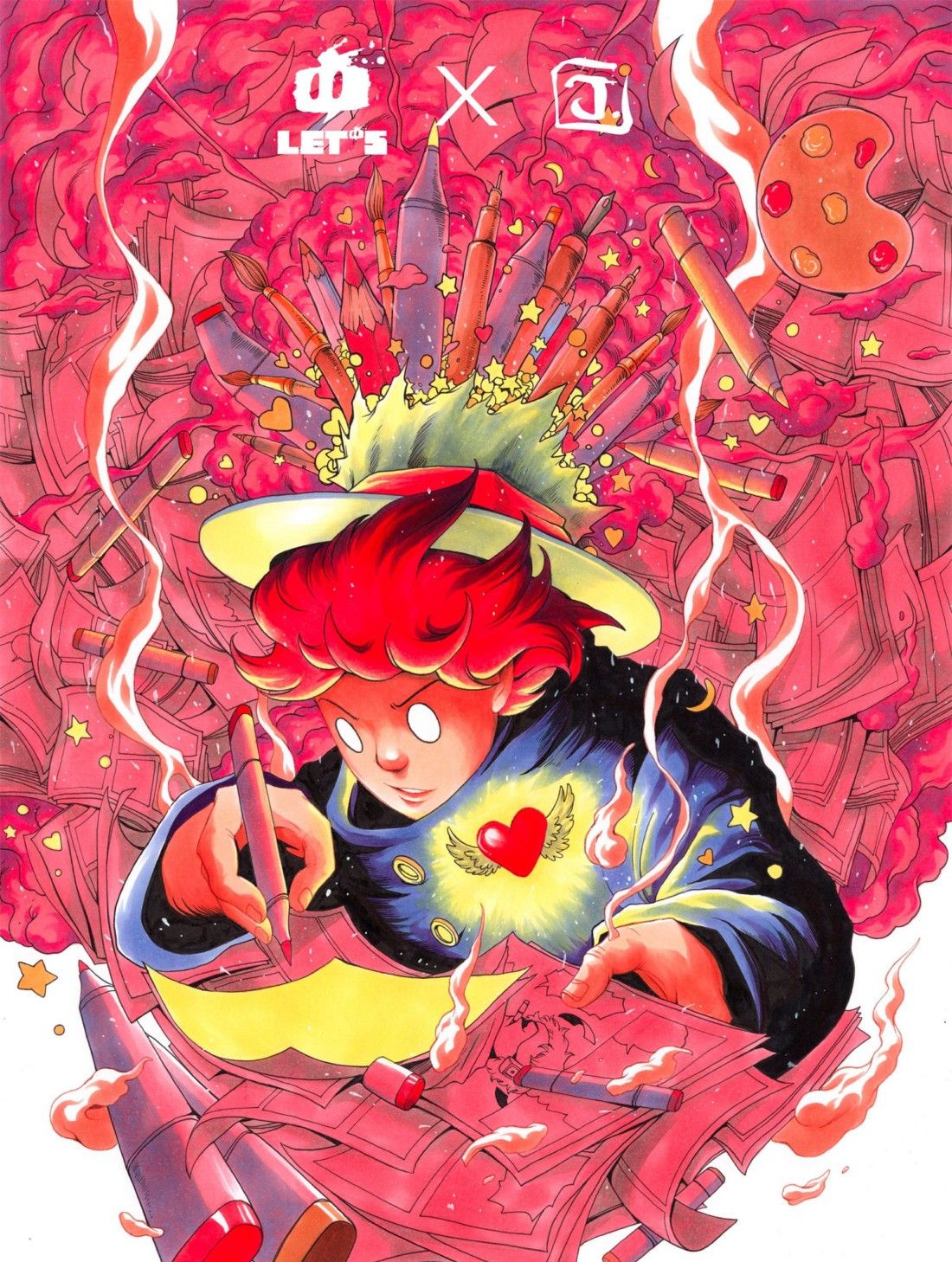 充满想象力和视觉冲击力！Jeff Aphisit 插画作品