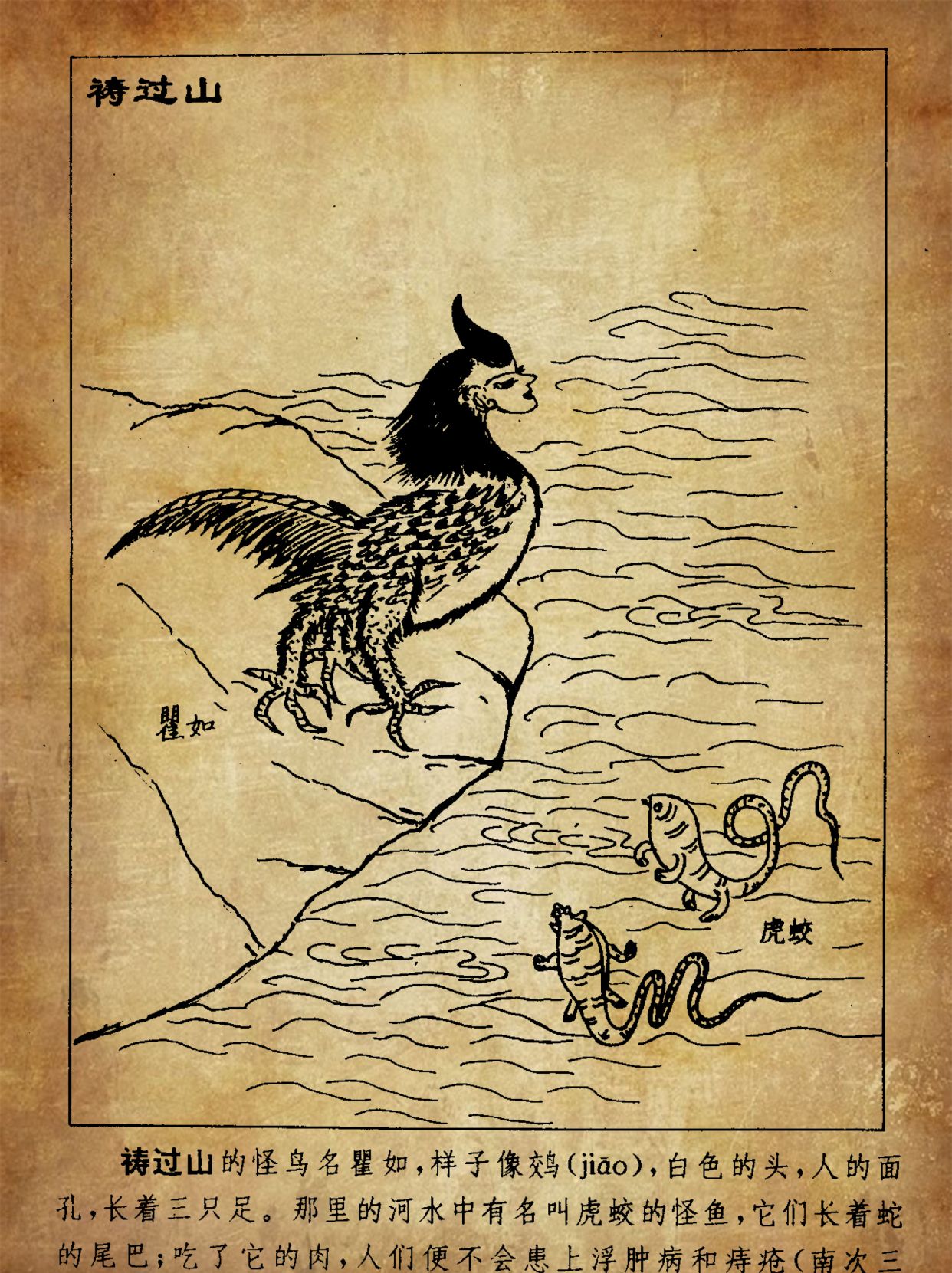 东方人的圣经，中国的物种起源，图说神异《山海经》之南山经
