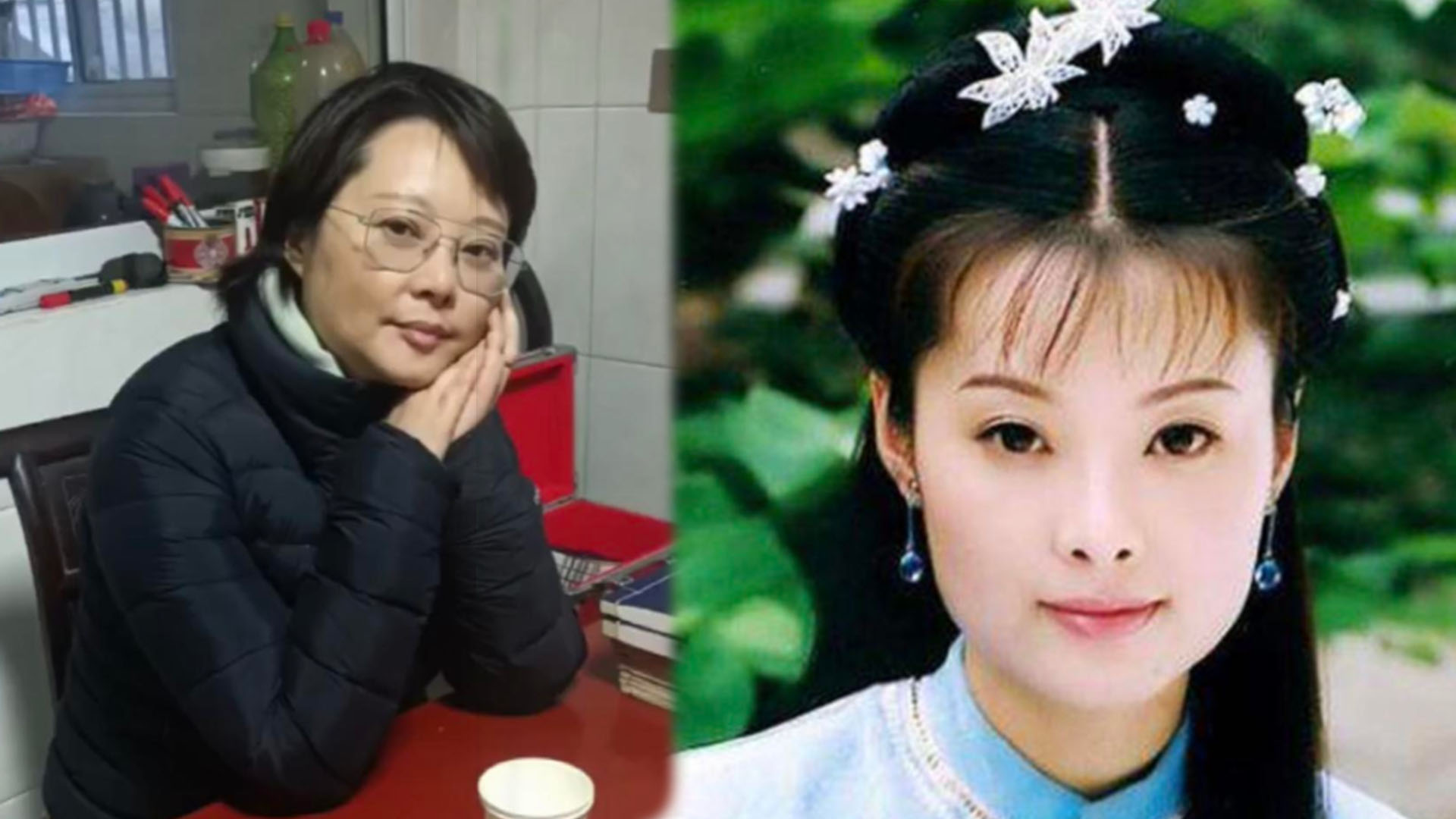 演员袁立回老家过年，发福严重像农村大妈，与年轻时相比判若两人|明星颜值_新浪新闻