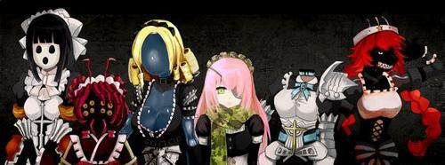 Overlord中的各类女仆，除了战斗女仆，其他的也都超可爱的！