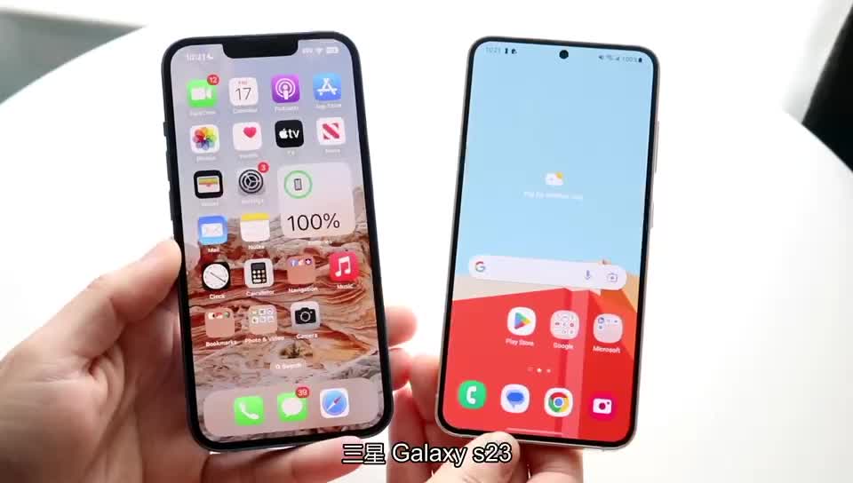 三星Galaxy S23 Vs 苹果iPhone 13_新浪新闻