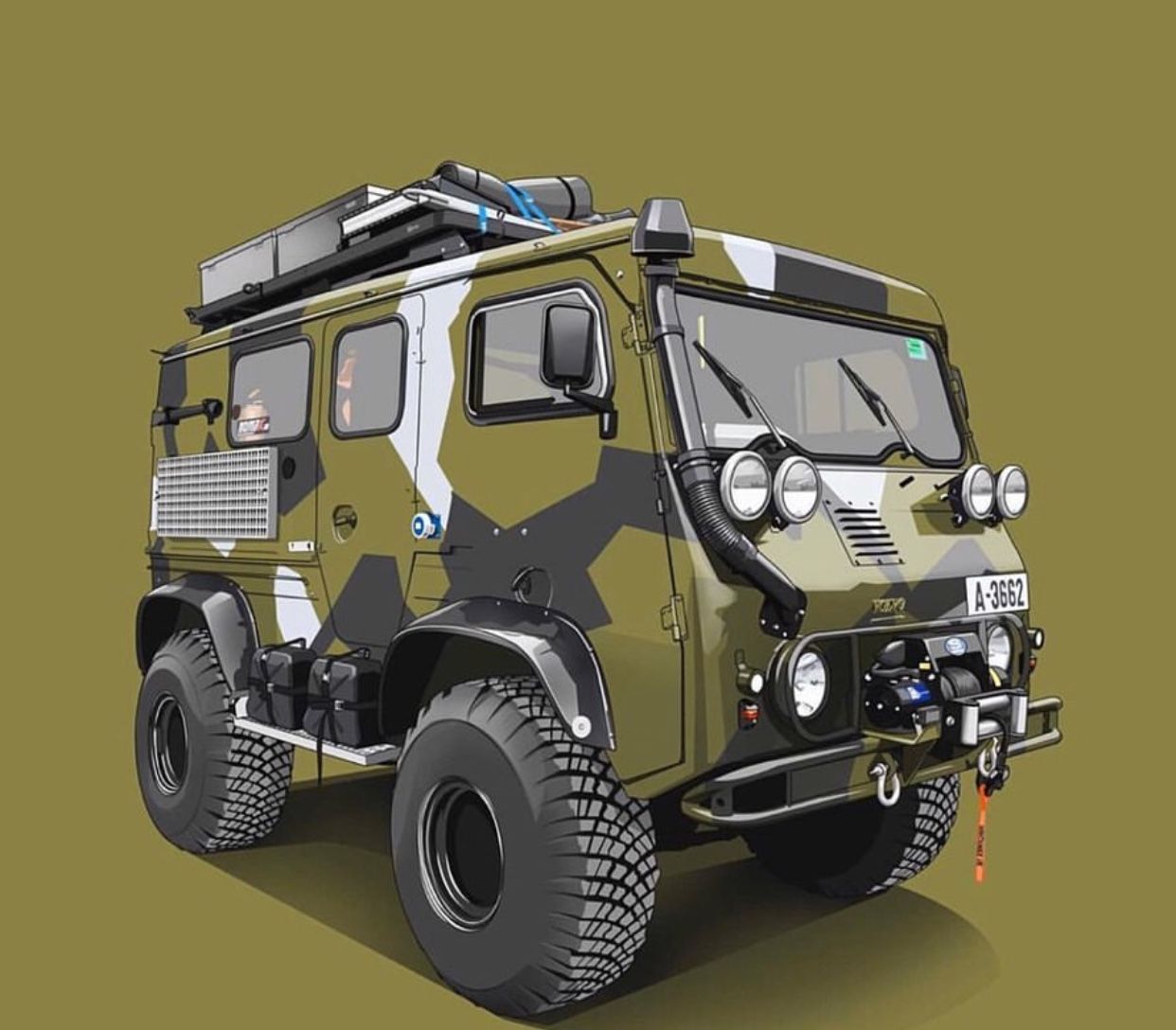 沃尔沃曾制造过最硬派的越野车C202 Laplander