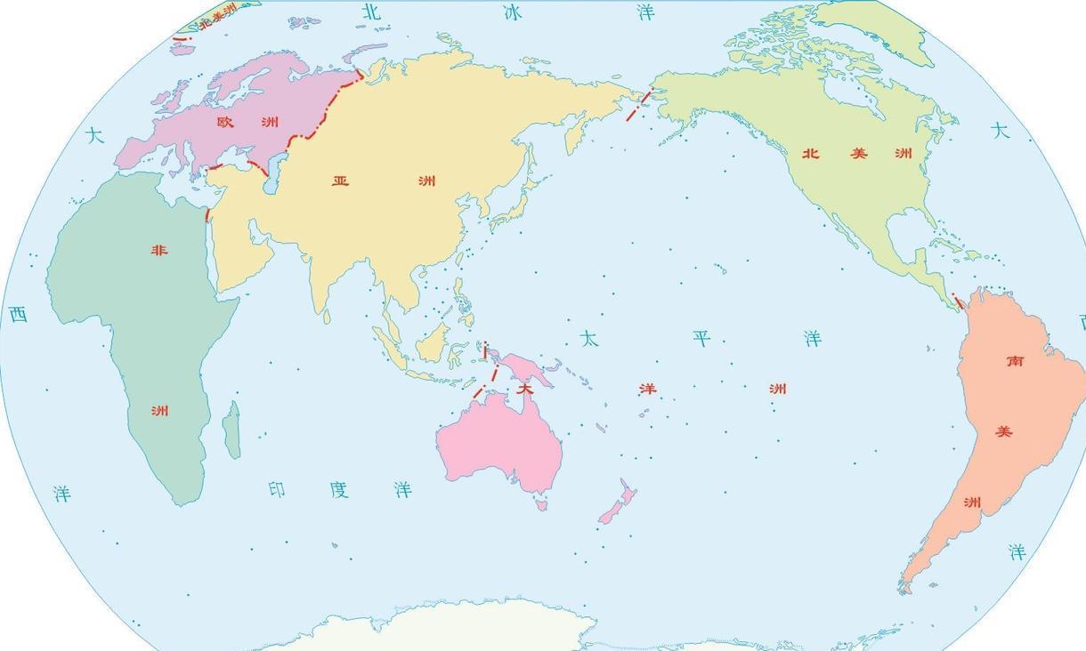 我们看世界地图，亚洲明明位于地图西边，为什么说位于东半球呢？|东半球|地图|经线_新浪新闻