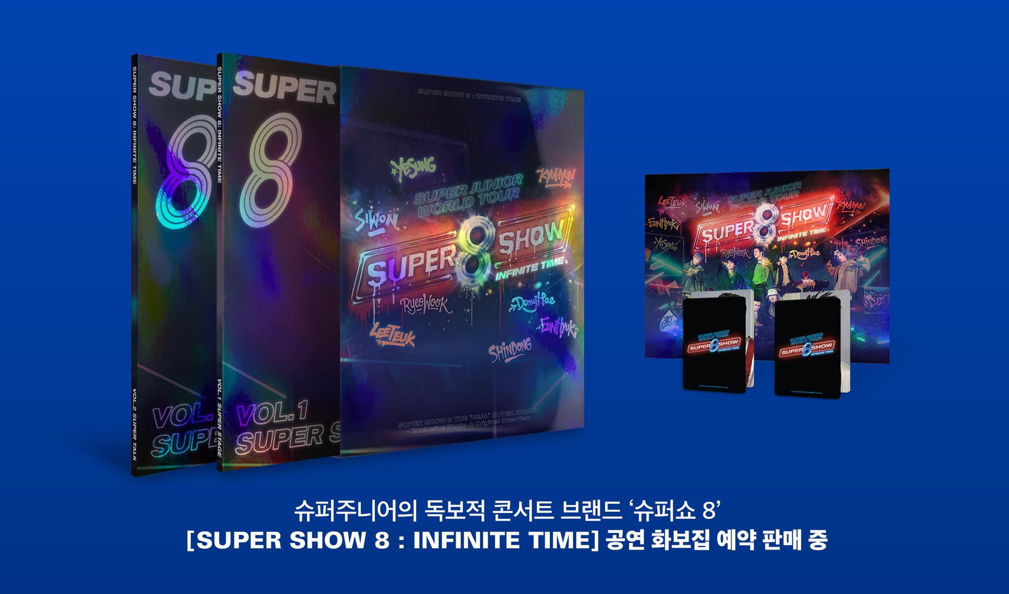SUPER JUNIOR将于5月1日发行‘SUPER SHOW 8’画报集！|画报|照片卡|银赫_新浪新闻