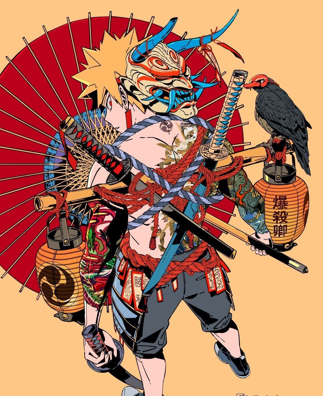 同人插画，画师：helloclonion，人物性格鲜明！