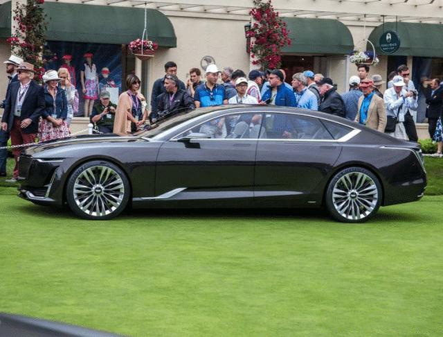 凯迪拉克CT8实拍曝光，上市在即/颜值不输BBA-新浪汽车